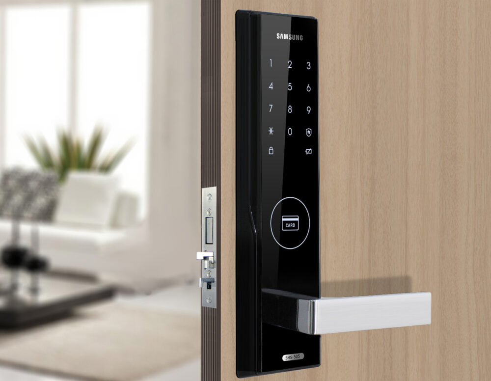 Samsung SMART Touch Panel Digital Door Lock (SHS-H505) - BENA CO.