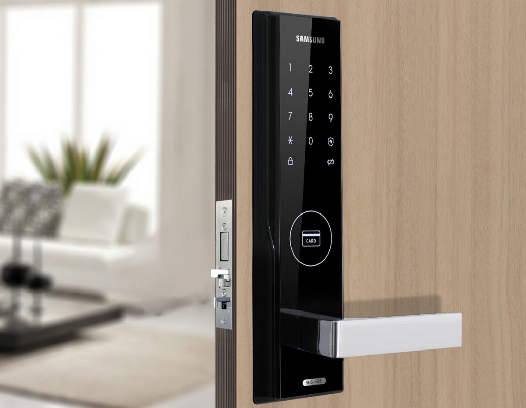 Samsung SMART Touch Panel Digital Door Lock (SHS-H505) - BENA CO.