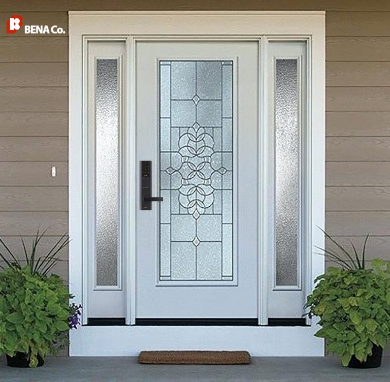 Samsung SMART Lever Handle Door Lock SHP-DH537 (Grey Model) – BENA CO.