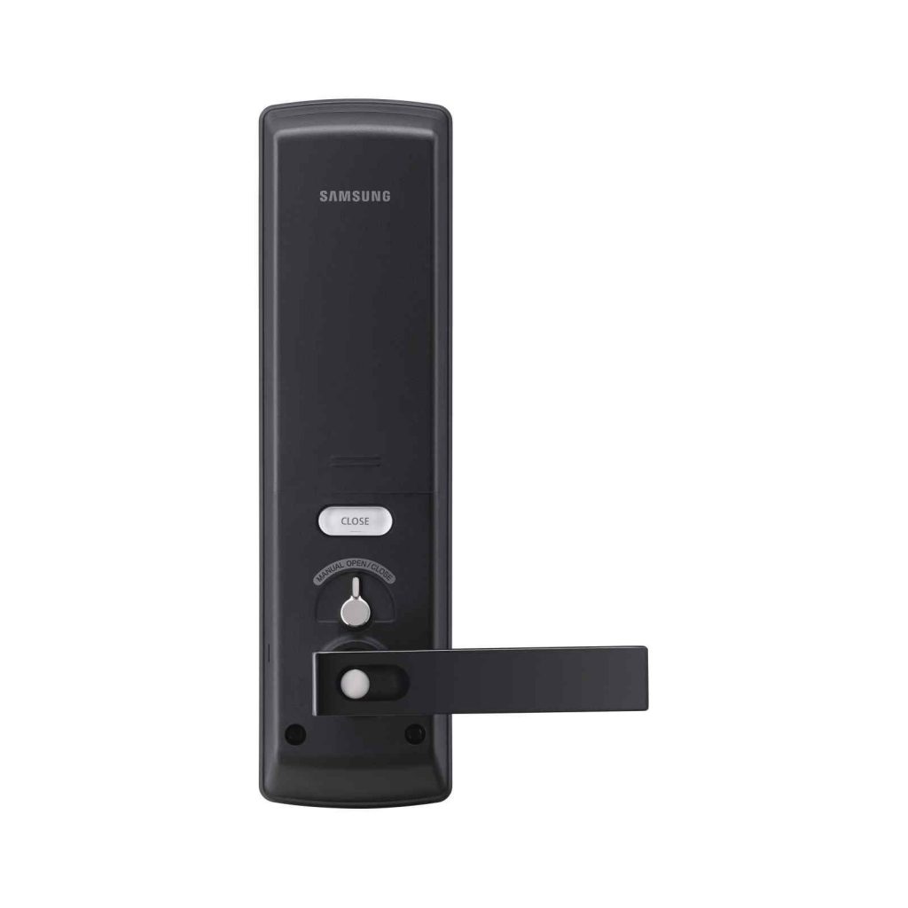 Samsung SMART Push-Pull Handle Digital Door Lock (Fingerprint version ...